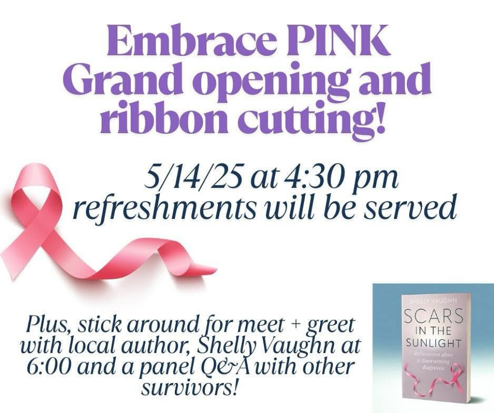 Meet & Greet at the Grand Opening of Embrace Pink! 🌸 | Scars in the ...